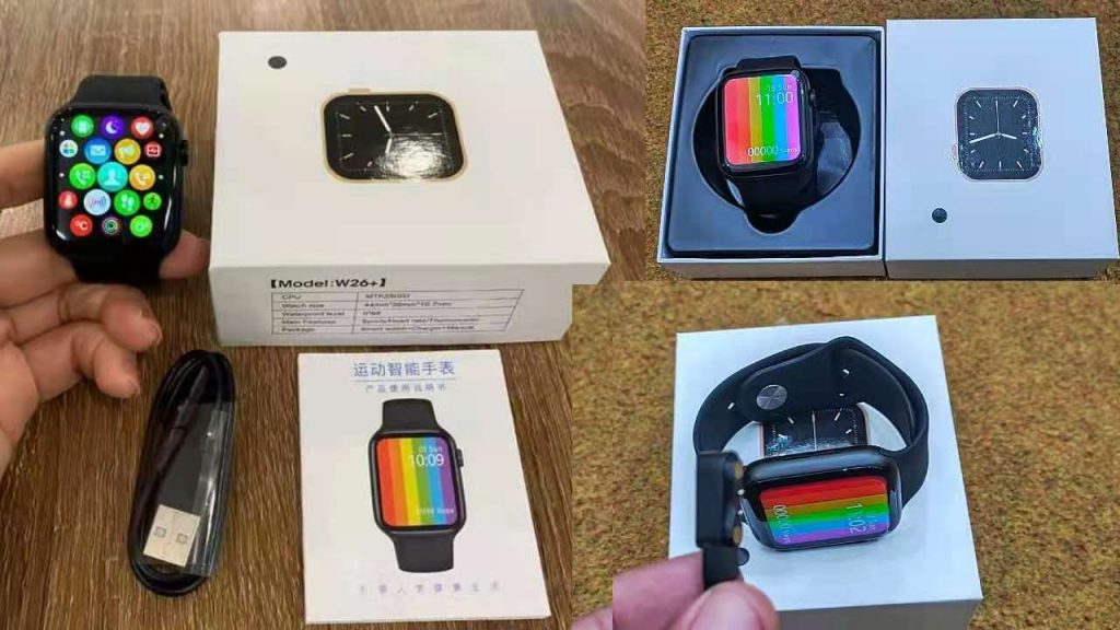 W26 Plus Smart Watch – Watch 6 – (New Version) Full Screen Infinity ...